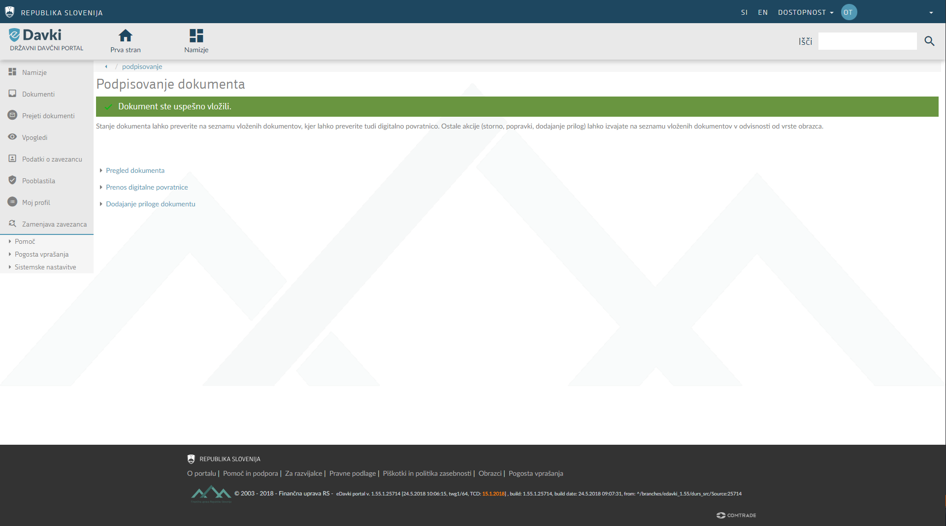 eDavki - Pri. eDoh. 3